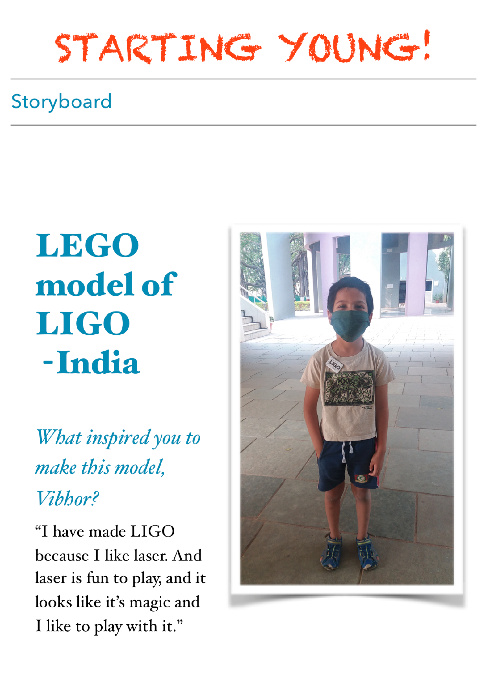 LEGO model of LIGO-India – LIGO-India