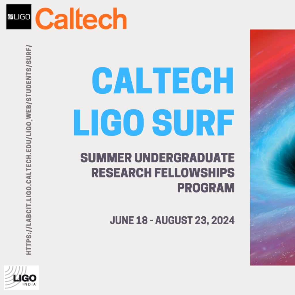 LIGO Caltech SURF program 2024 – LIGO-India