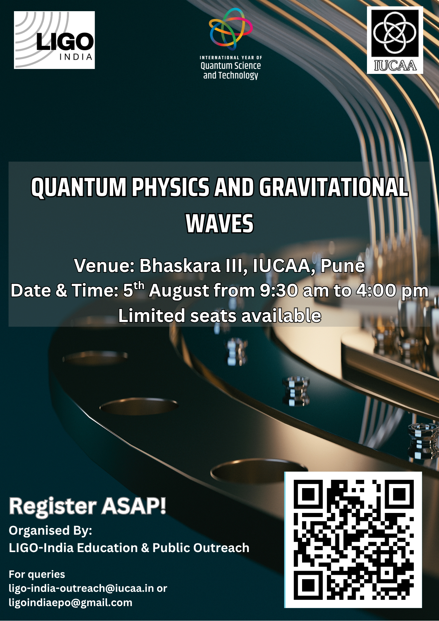 Quantum Physics and Gravitational Waves – LIGO-India